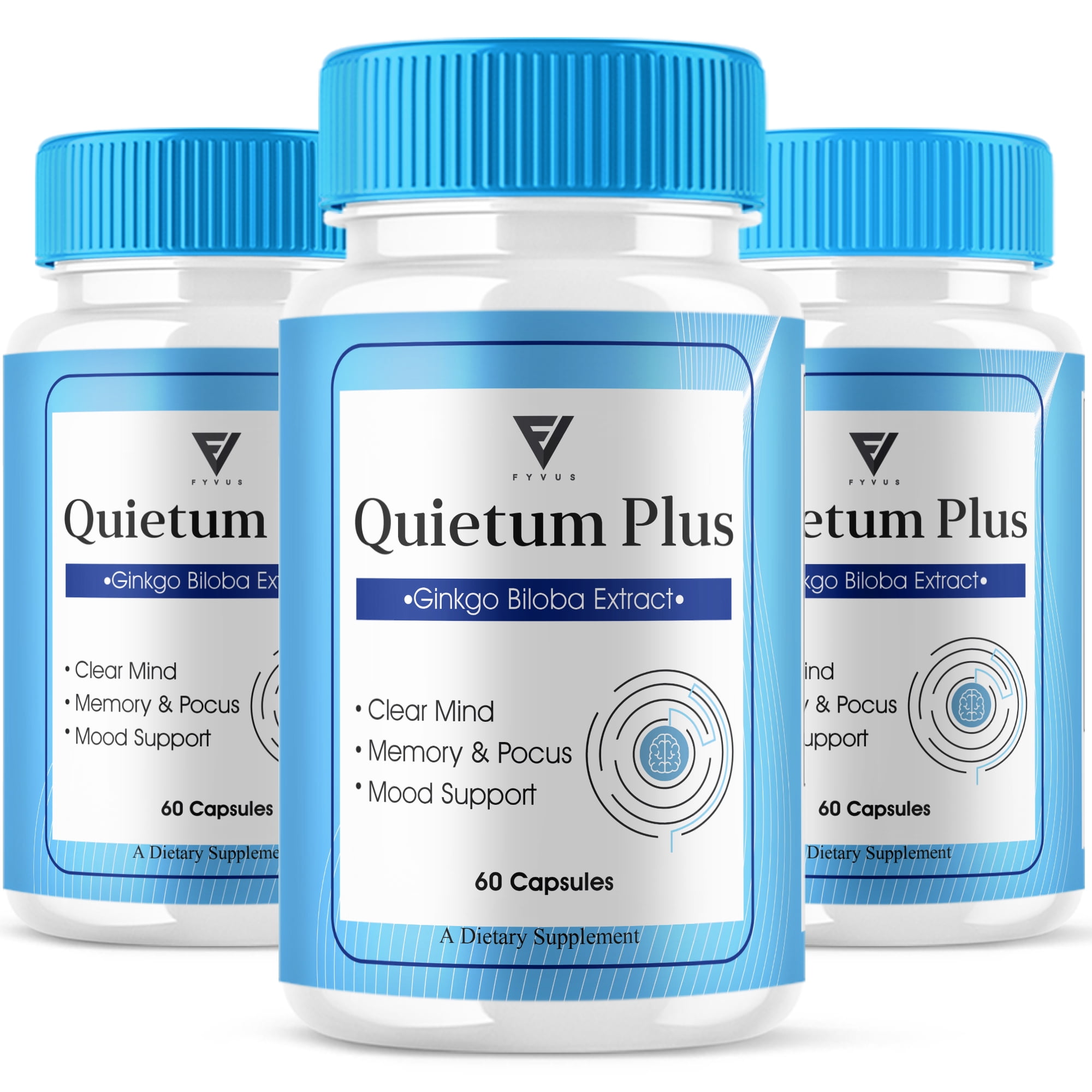 (3 Pack) Quietum Plus, Quietum Advanced Tinnitus Support (180 Capsules ...