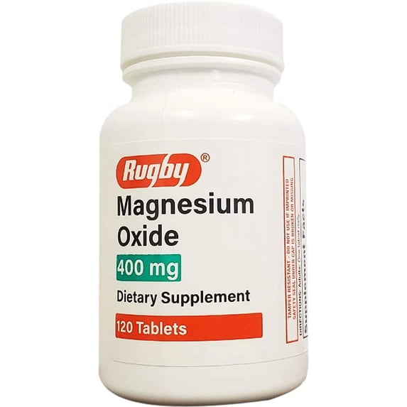 Mother Nutrient Magnesium Oxide Tablets, 400 mg, 3 Pack, 120 Count ...