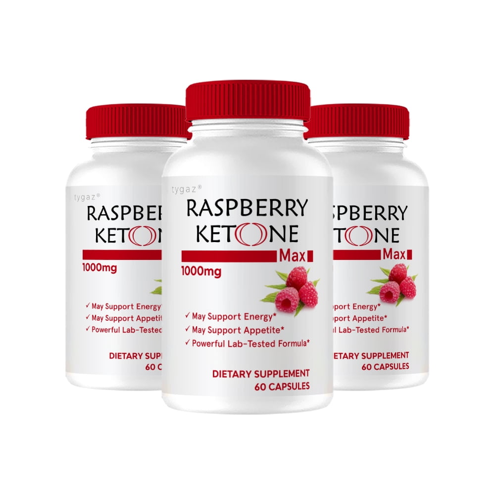(3 Pack) Raspberry Ketone Max - Raspberry Ketone Max Keto Supplement - Walmart.com
