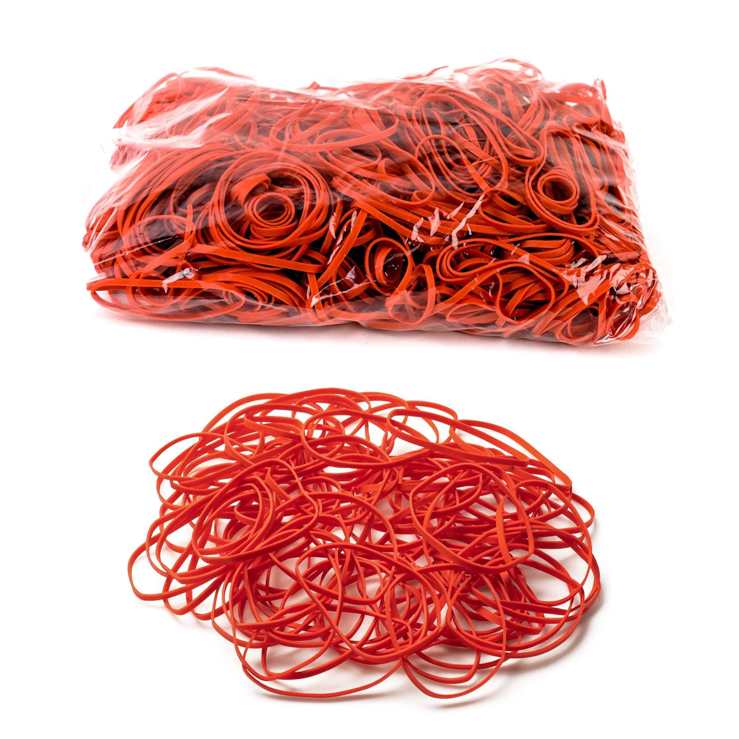 [3 Pack] Red Rubber Bands Size #18 (3 x 1/16 inches) Approx 1480 pcs ...