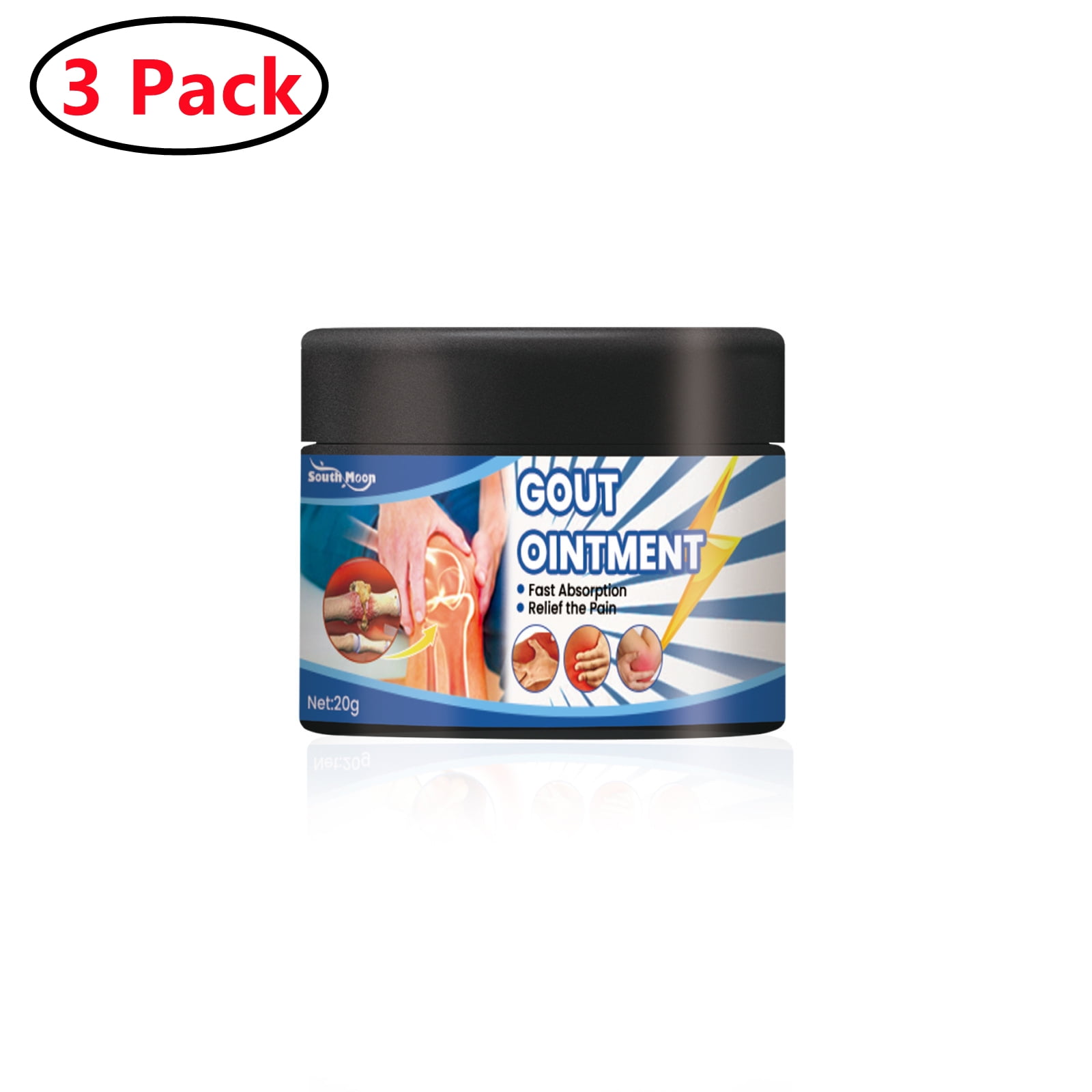 3 Pack Relief Cream for Joint Discomfort , Flare-Ups, Tendon - Fast ...