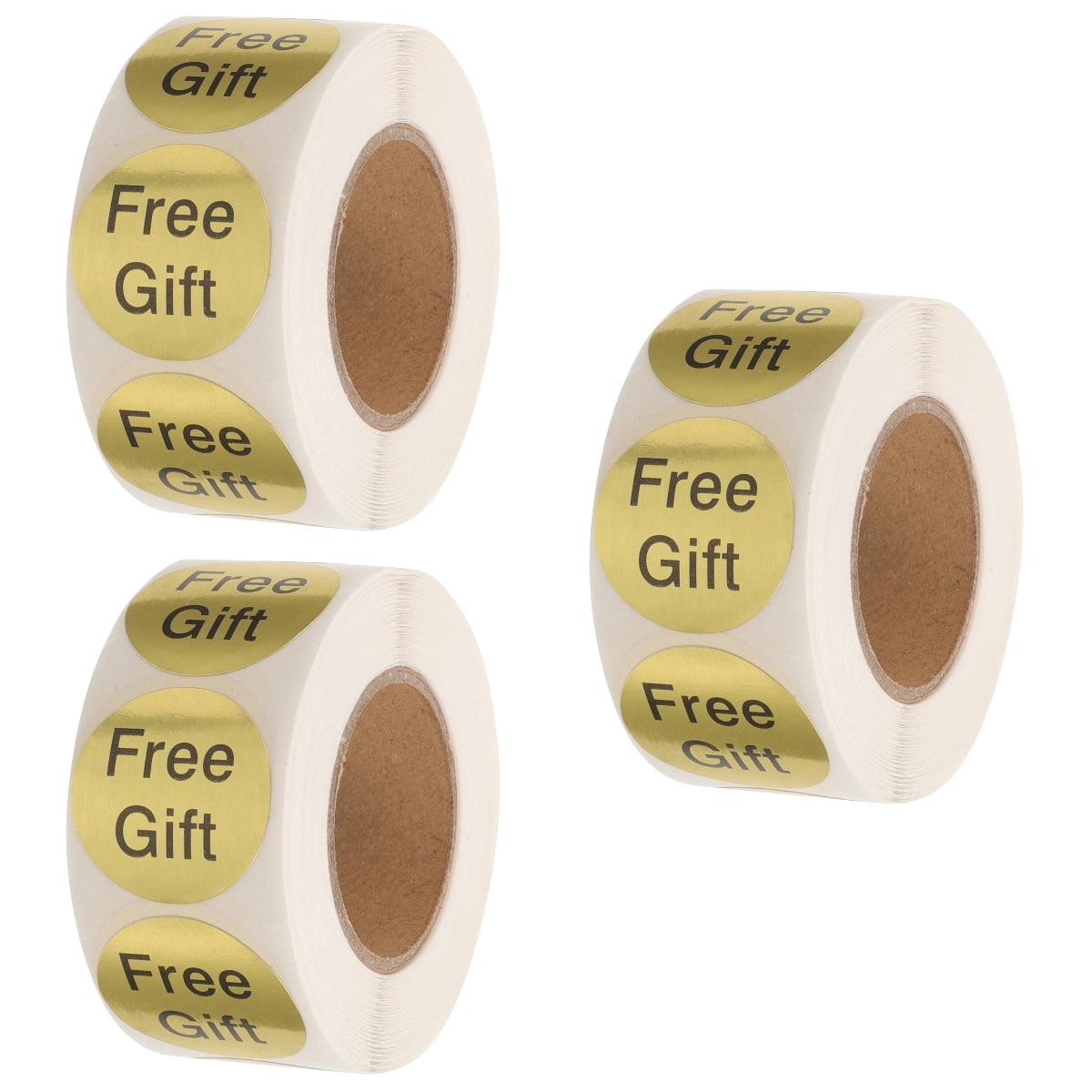 3 Pack Removable Sticker Printer Giveaway Stickers 2.50X2.50X0.10CM ...
