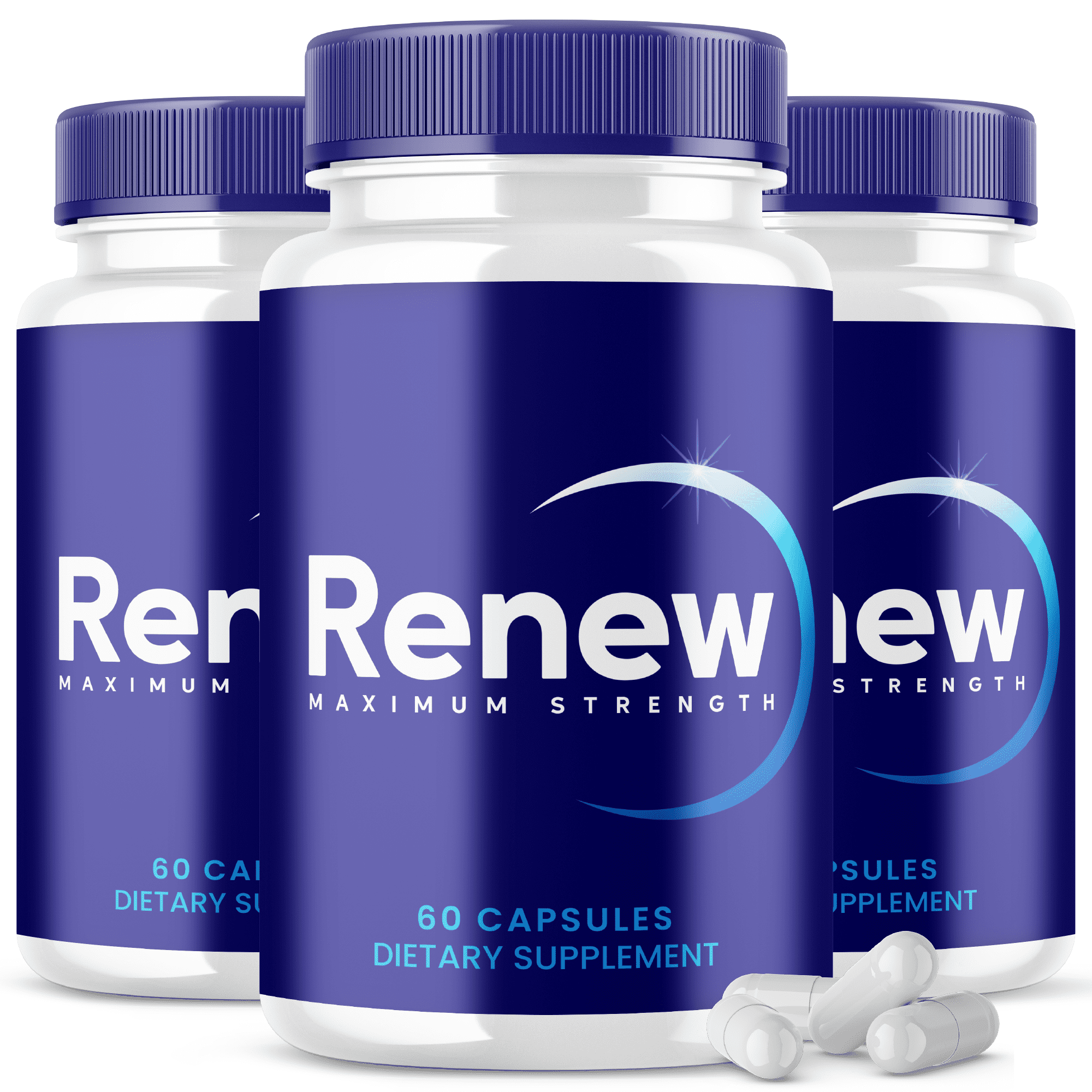 (3 Pack) Renew Supplement Capsules - Official Formula - Maximum ...