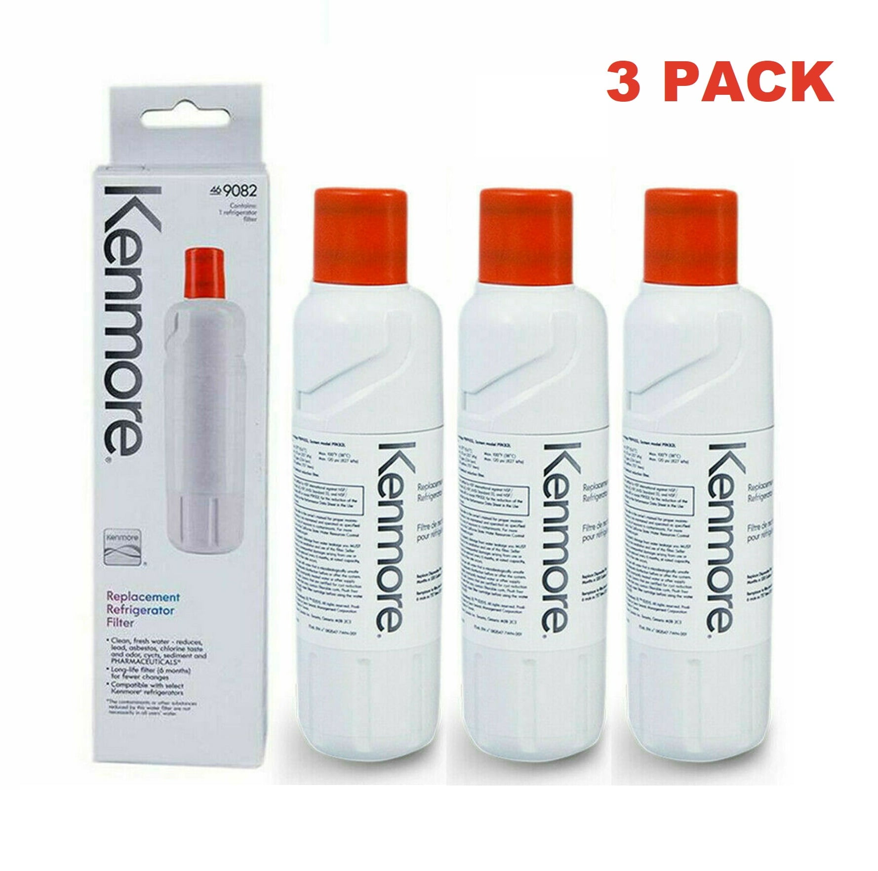 3 Pack Replacement Compatible with Kenmore 9082 46-9082 New Sealed ...