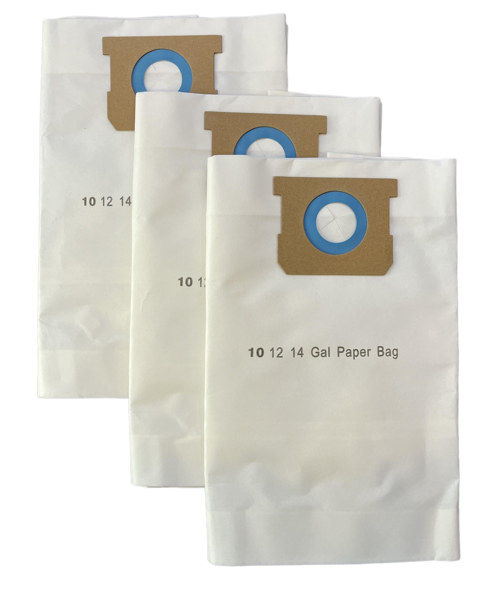 North Shore Vacuum, 3 Pack Replacement Shop-Vac Filter Bags, 10-14 ...