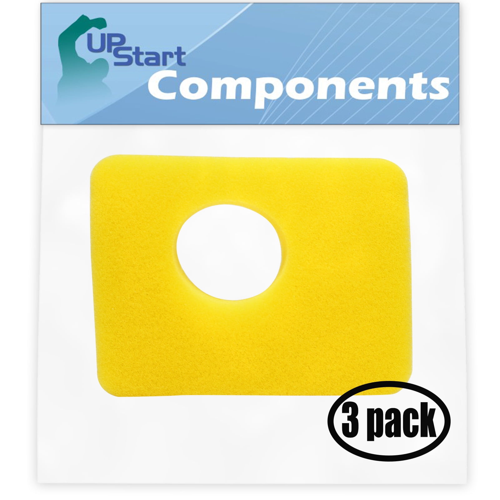 3-Pack Replacement for Briggs & Stratton 09P702-0001-B1 Engine Air ...