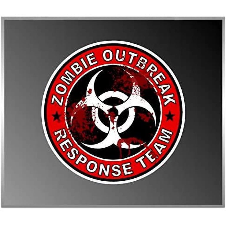 Zombie Response Team Decal Zombie Outbreak Response Decals – Fits