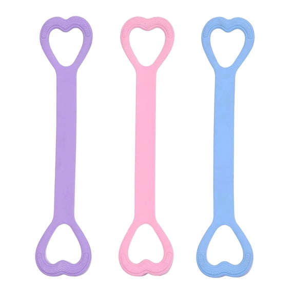 3-Pack Resistance Bands with Handles - Exercise Bands Set, Durable ...