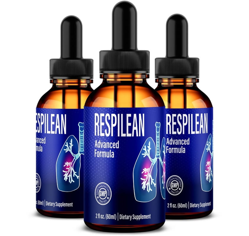 (3 Pack) Respilean Drops, Breathe Comfortably With Respilean, All ...