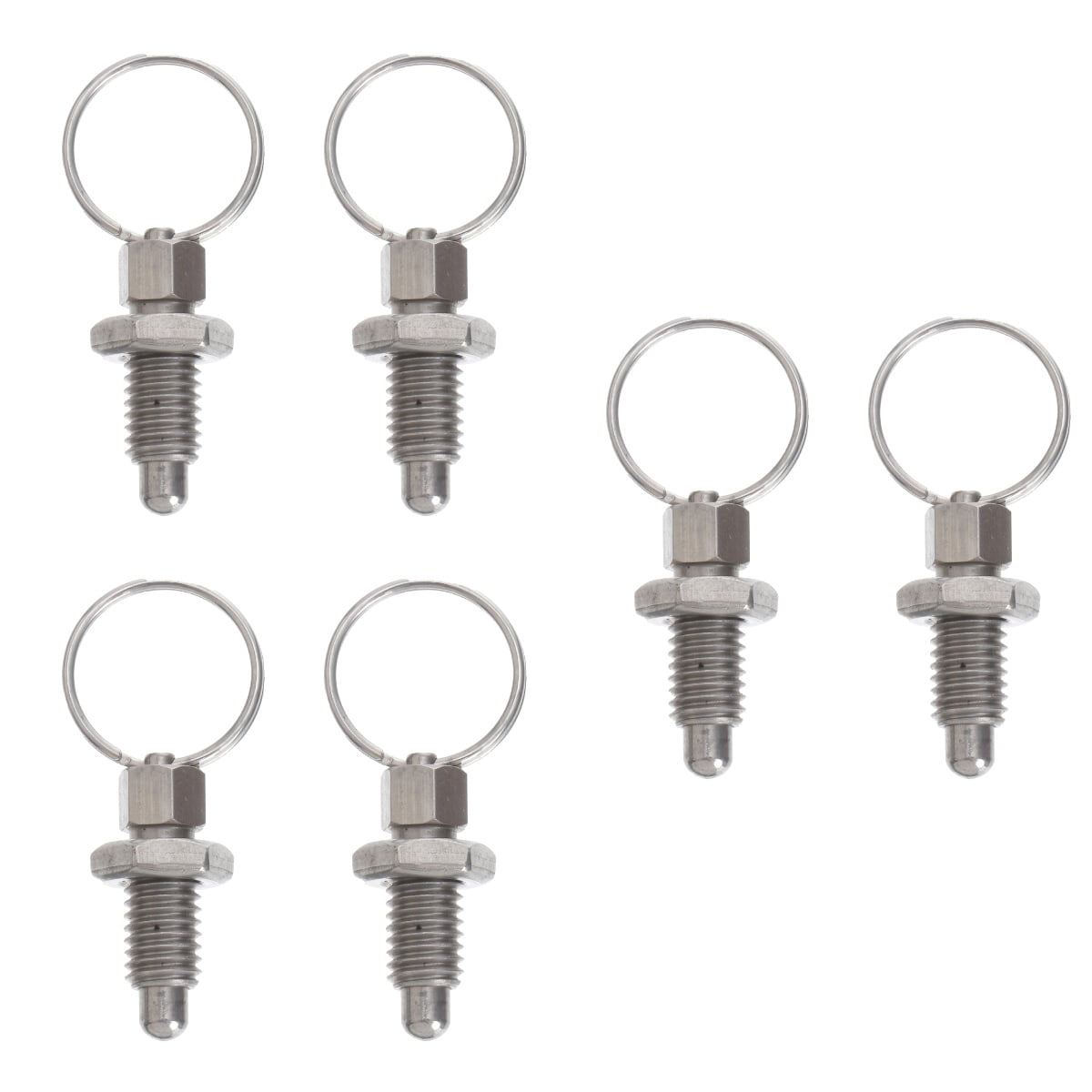 3 Pack Retractable Pin Latch Spring Screw Knob Plunger - Walmart.com