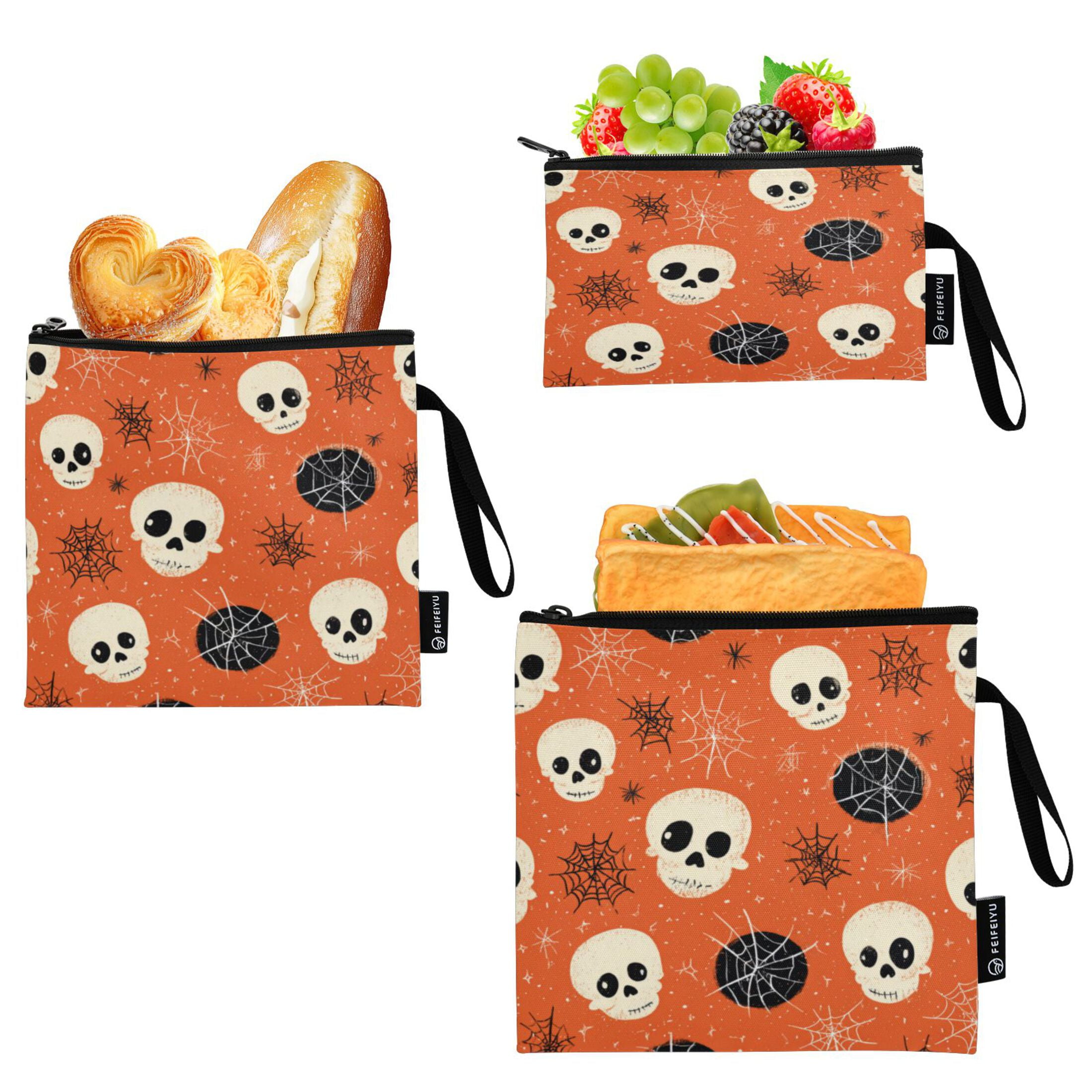 3 Pack Reusable Food Storage Bags Eco-Friendly Food-Grade EVA Film ...