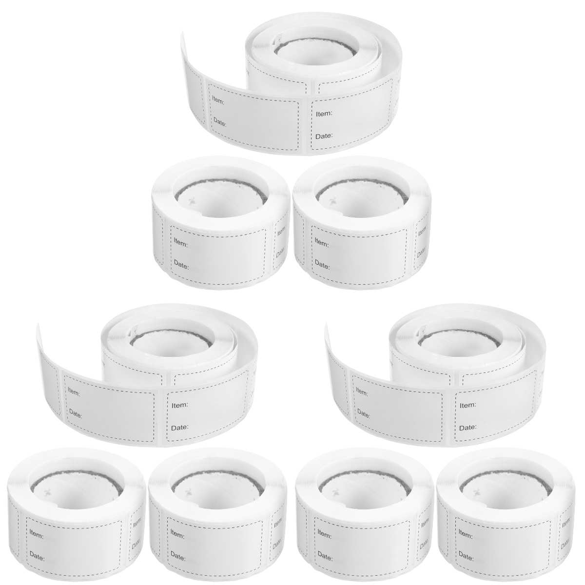 3 Pack Reusable Labels File Identification Stickers Food Status Office ...