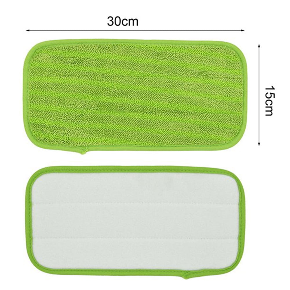 3 Pack Reusable Mop Cloth Soft Washable Effective Mop Rectangle Pads ...