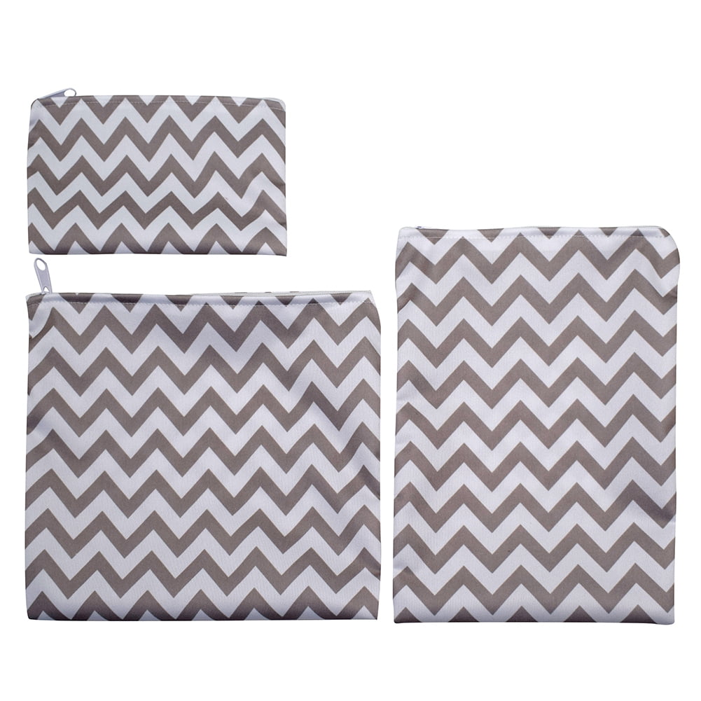 3 Pack - Reusable Sandwich Bags Dishwasher Safe Durable Washable Quick ...