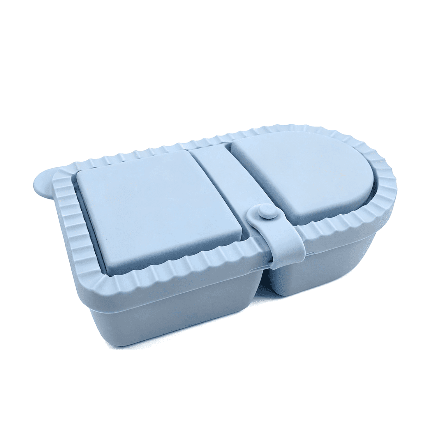 3 Pack Reusable Silicone Snack Containers with Lids, 8.5oz 2 ...