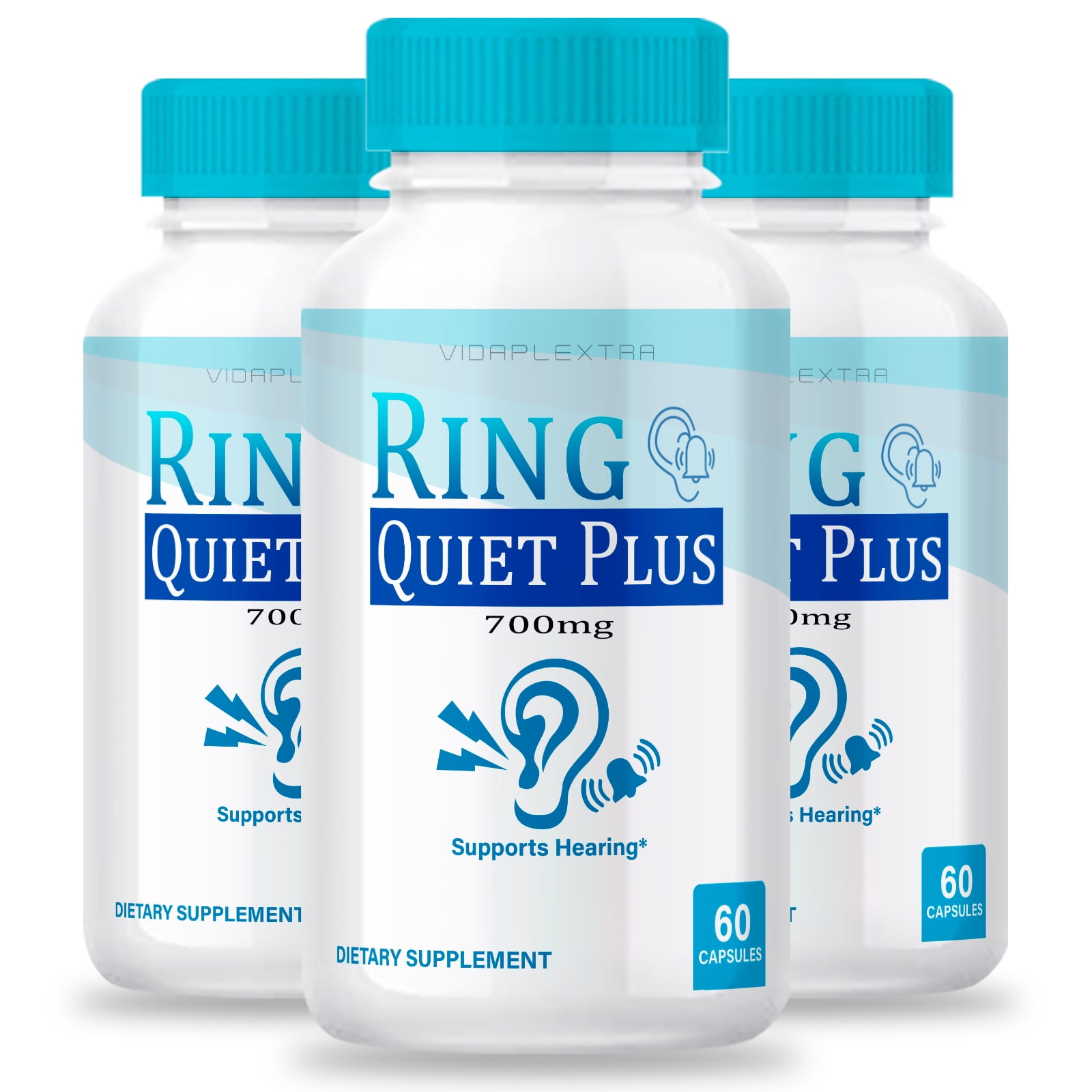 (3 Pack) Ring Quiet Plus Capsules - Ring Quiet Plus Hearing Capsules - Walmart.com