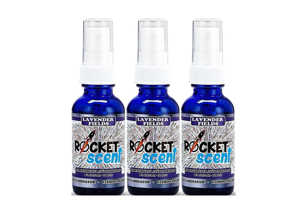 3-Pack Rocket Scent Lavender Fields Concentrated Air Freshener ...