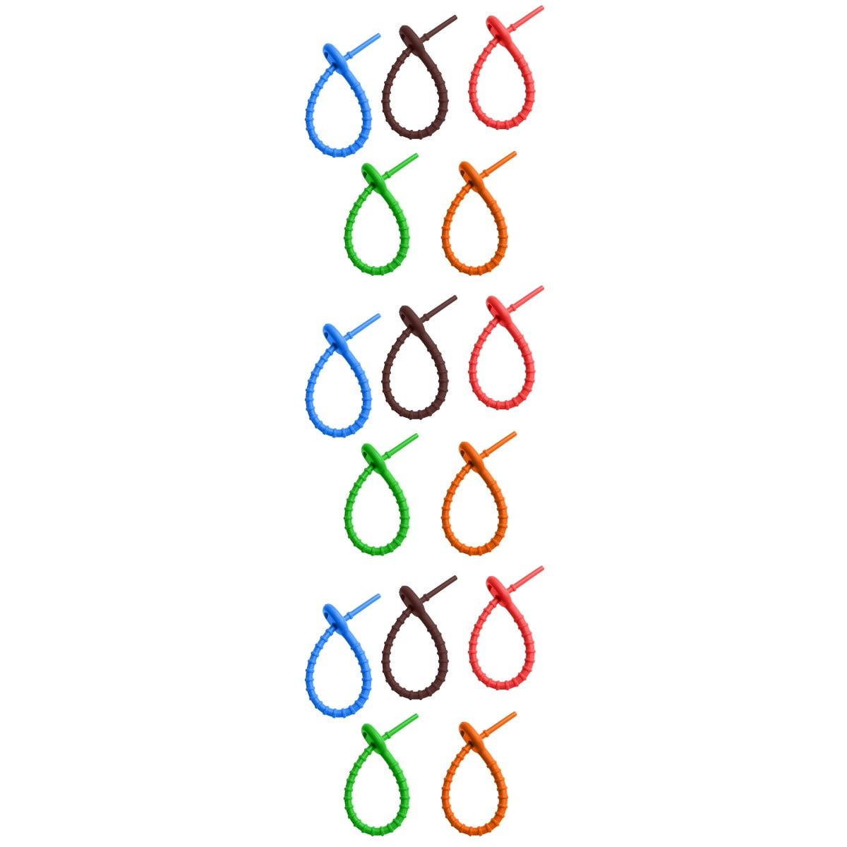 3-Pack Magnetic Wire Labels with Rolled Strap Anchors for Easy Travel ...