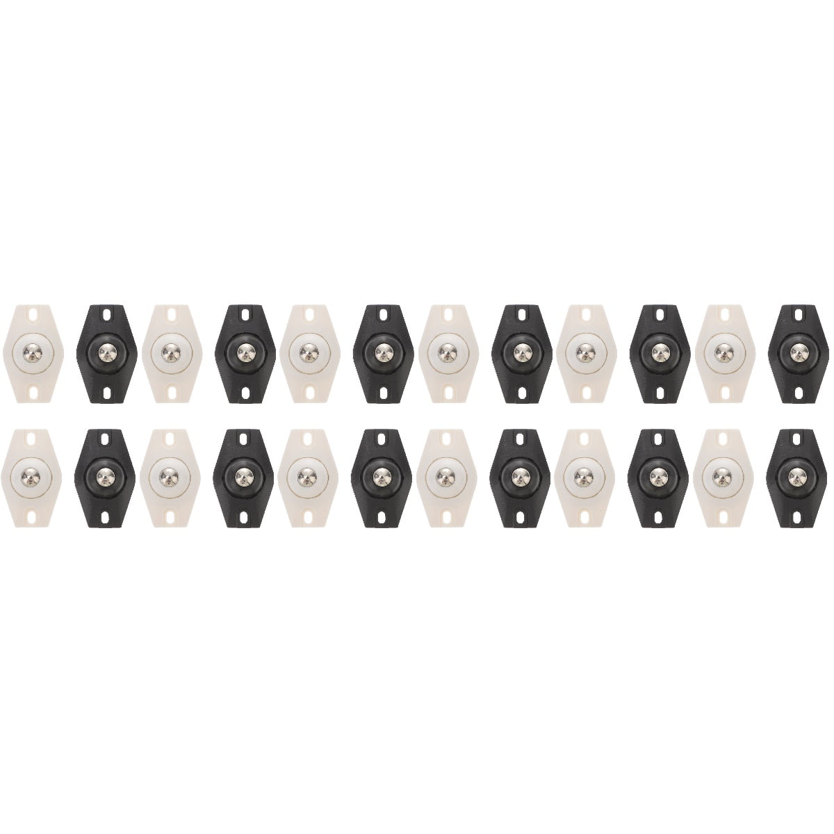 3 Pack Roller Heavy Duty Pulley Self Adhesive Casters Easy Installation ...