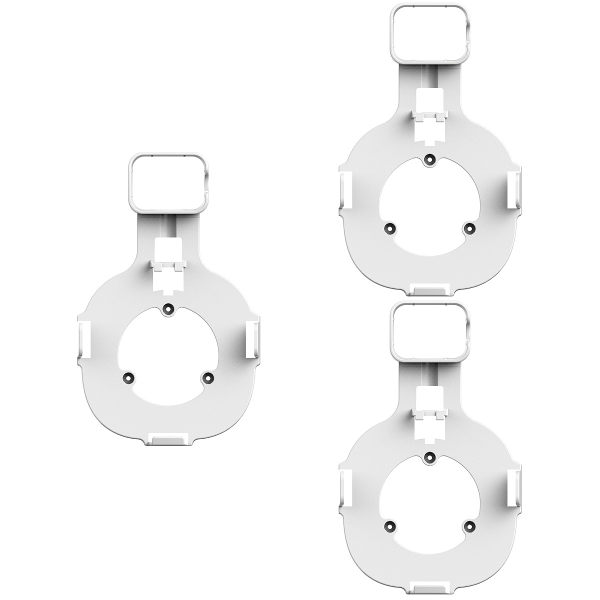 3 Pack Router Wall Mount Wall Router Hanger Braces Wall- Mounted Router ...