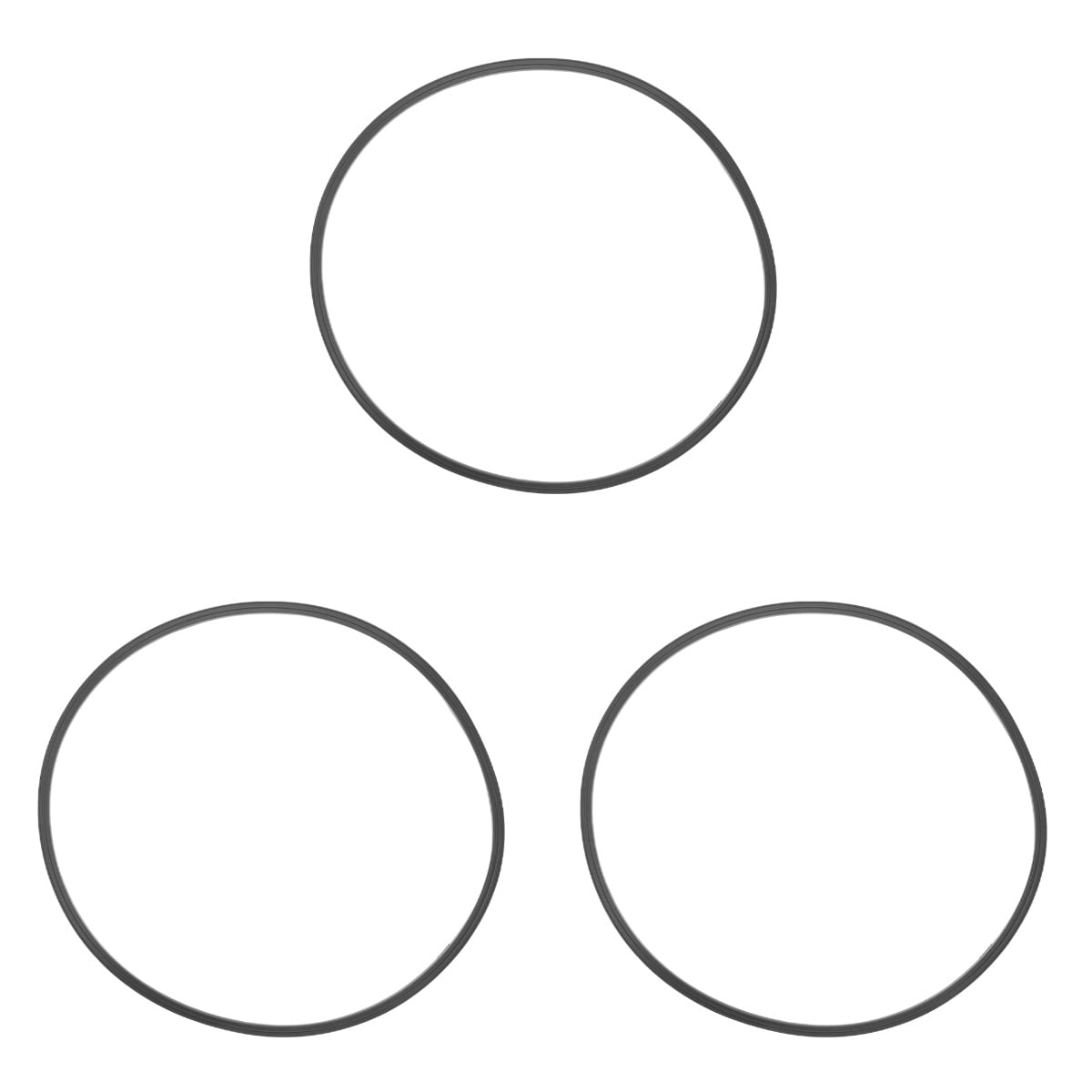 3 Pack Rubber Chassis Apron Chairs Barstools Shoe Organizer Rack Office ...