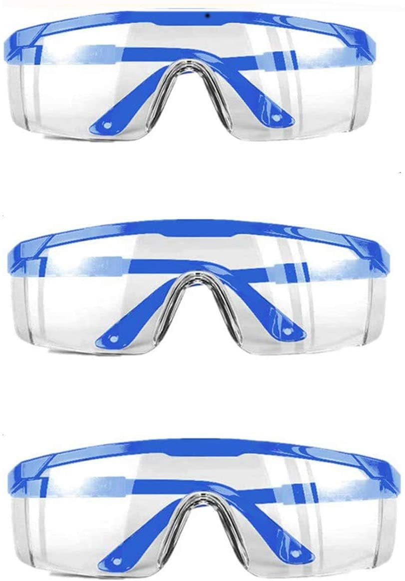 3 Pack Safety Goggles Protective Eyewear Goggles, Anti Droplet Debris ...