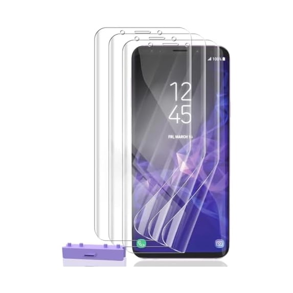 3 Pack for Samsung Galaxy S9 Screen Protector Flexible TPU Film Not ...