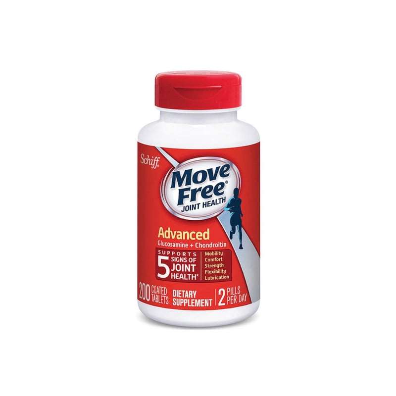 Schiff Move Free Advanced Joint Supplement, Glucosamine, Chondroitin ...