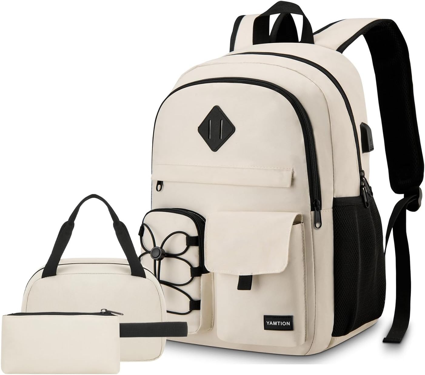 3 Pack School Backpack Set for Women,Bookbag for Teen Girls Backpack ...