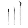 3 Pack Scratch Tip Tweezers For Craft Jewelry Making And Daily ...