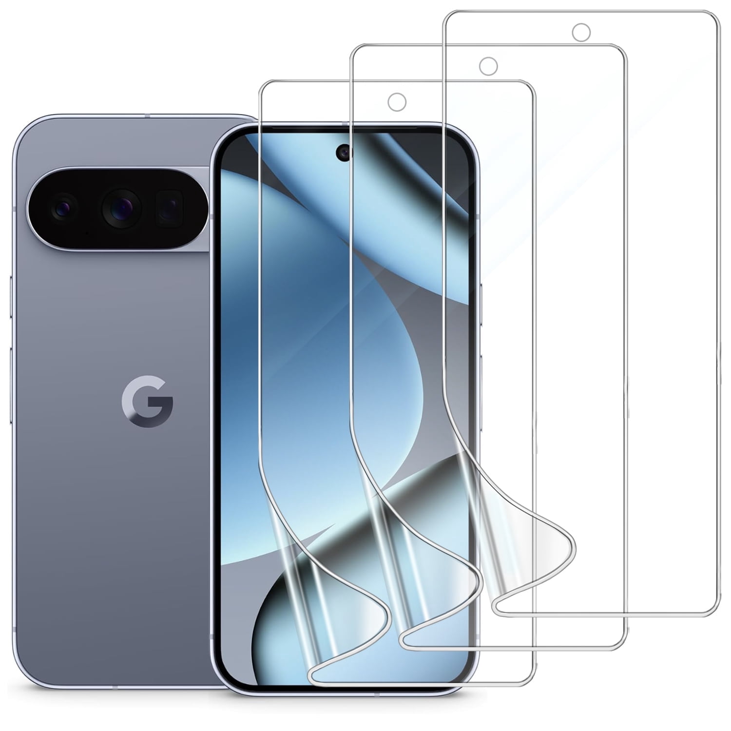 ZYQEEE 3 Pack Screen Protector Compatible with Google Pixel 10 Pro, TPU ...