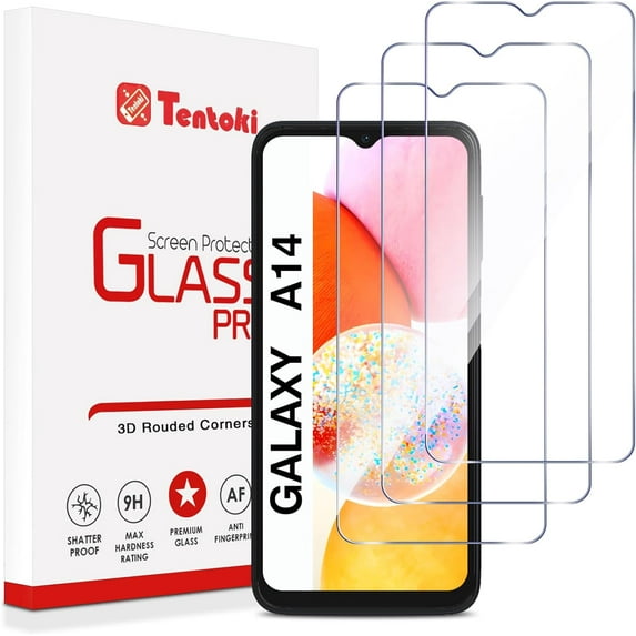 3 Pack Screen Protector for Samsung Galaxy A14 5G /4G 6.6 Inches ...