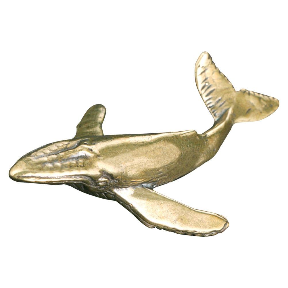 3 Pack Sea Pure Copper Whale Vintage Whale Decor Office Golden ...
