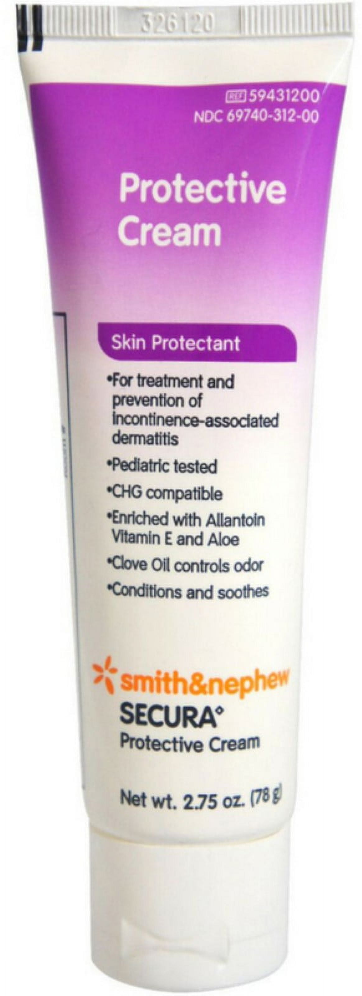 Secura Protective Cream - Skin Irritation Treatment, 2.75 oz, Pack of 3 ...