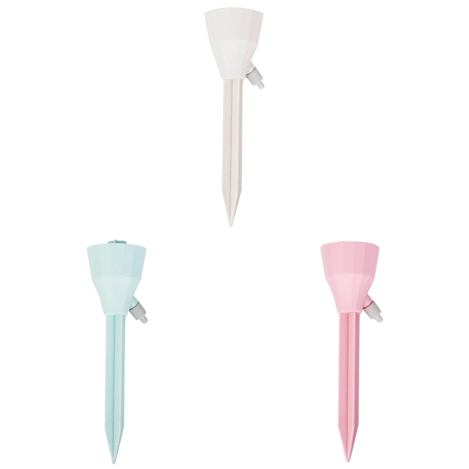 3 Pack Self Watering Stakes for Plants, Plastic Plant Self Watering ...