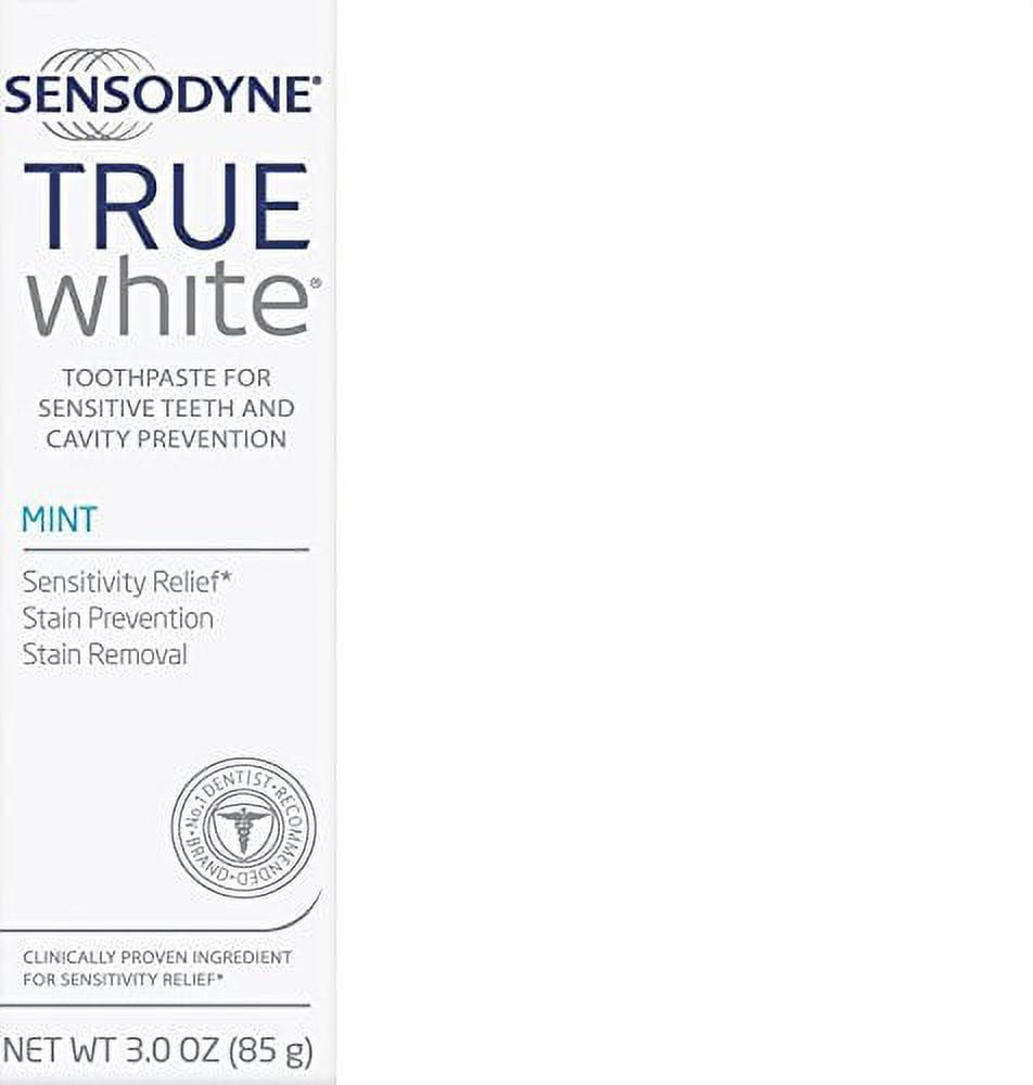 3 Pack Sensodyne True White Toothpaste MINT 3 Oz / 85g Each - Walmart.com