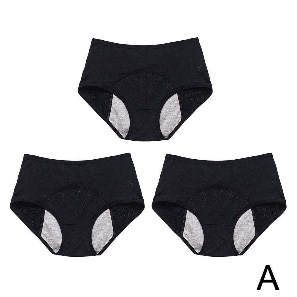 3 Pack Set Leakproof Underwear For Women Incontinence,leak Proof ...