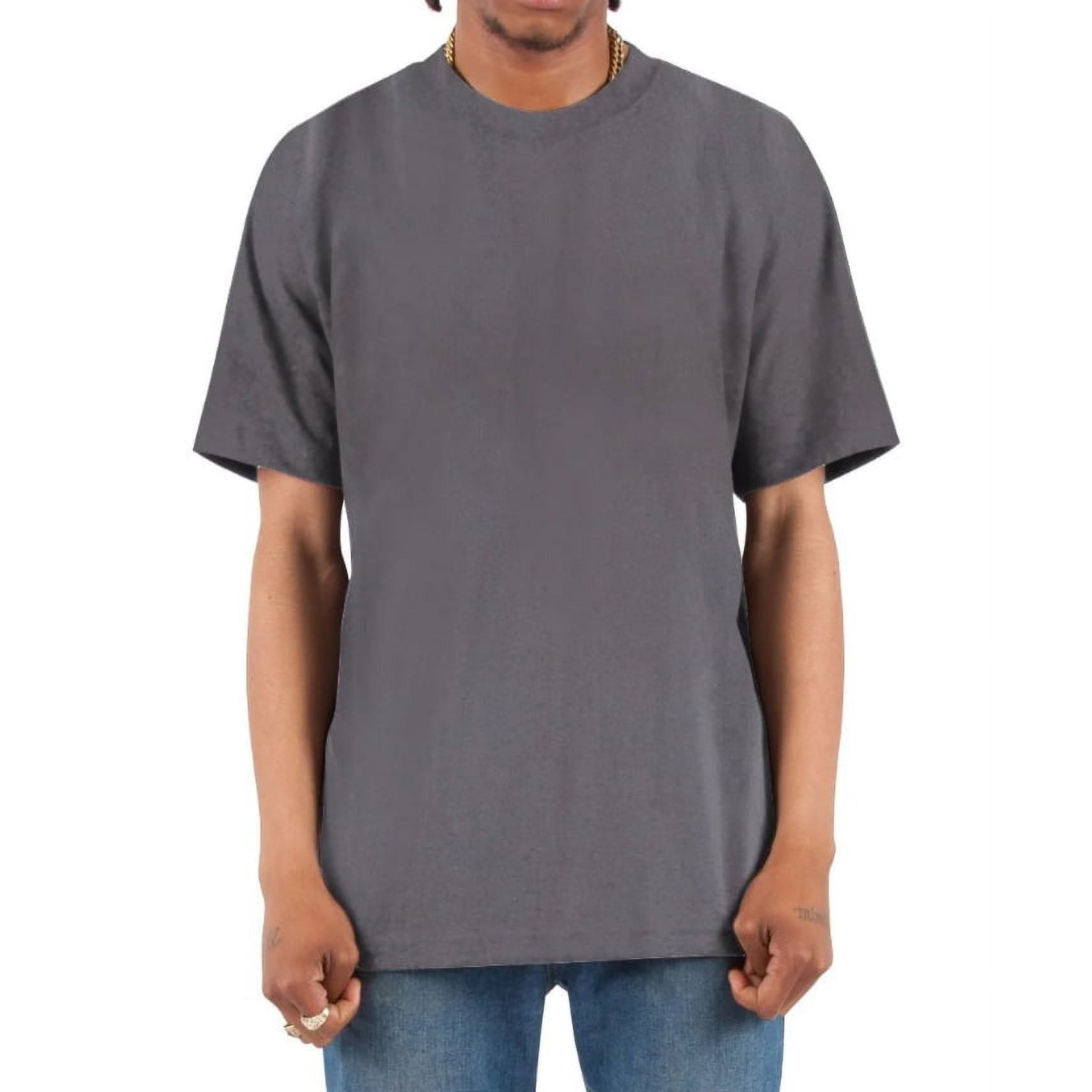 3 Pack Shaka Wear Men's Max Heavyweight Short Sleeve Crew Neck T-Shirt ...