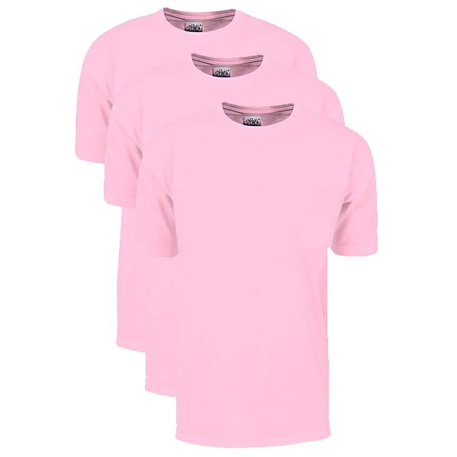 3 Pack Shaka Wear Men's Max Heavyweight Short Sleeve Crew Neck T-Shirt ...