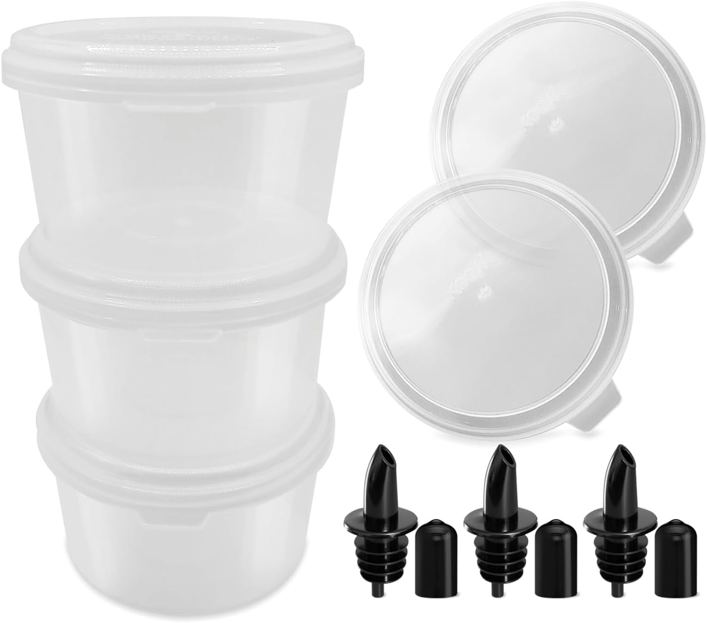 3 Pack Shaved Ice Molds for Hawaiian Shaved Ice Treats with Extra Lids ...