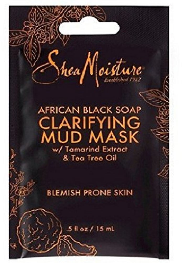 3 Pack - Shea Moisture African Black Soap Clarifying Mud Mask with ...