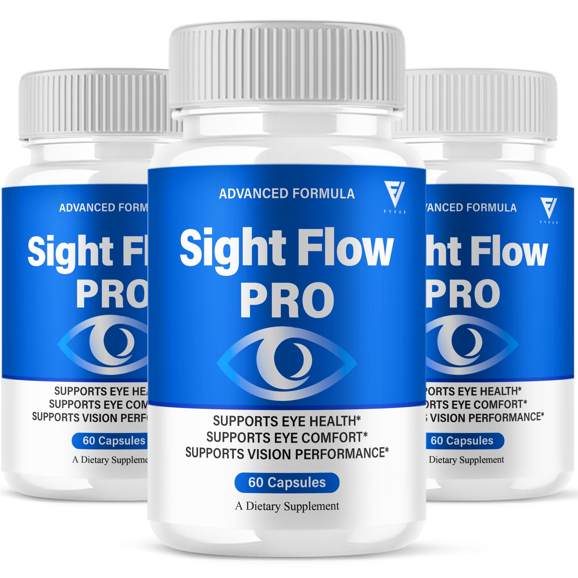(3 Pack) Sight Flow Vision Capsules, SightFlow Advanced Eye Sight and Vision Formula (180 ...