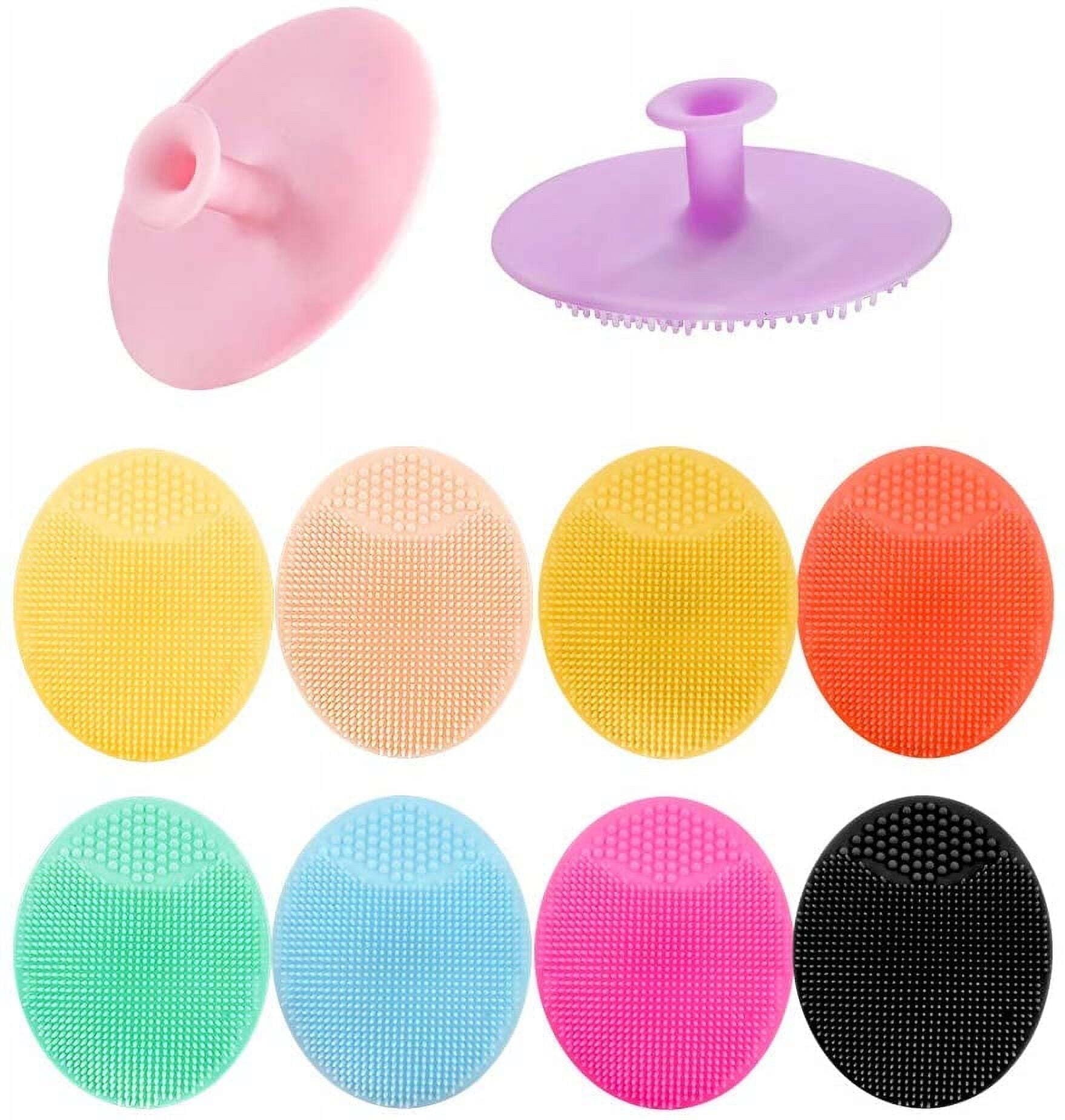 3 Pack Silicone Face Scrubbers Exfoliator Brush-Facial Cleansing Brush ...