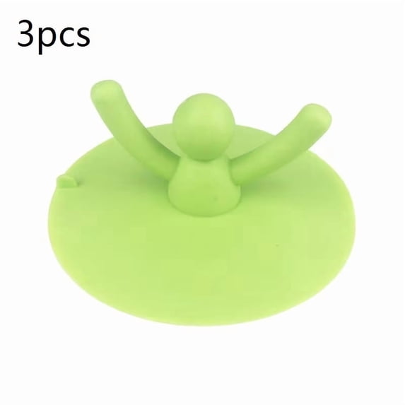 3-Pack Silicone Sink Plug Set for Kitchen and Bathroom | Anti-Leakage ...