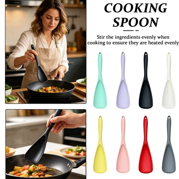 3-Pack Silicone Spatula Set – Heat Resistant Nonstick Friendly Cooking ...