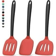 3 Pack Silicone Spatula Set, High Heat Resistant, BPA-Free, Fish ...