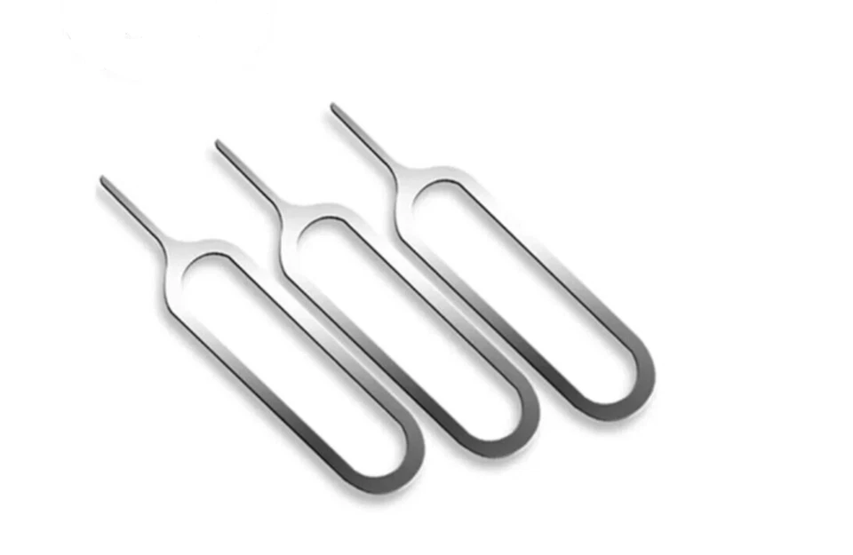 3-Pack Sim Card Tray Removal Ejector PIN Tool for iPhone/Samsung Mobile ...