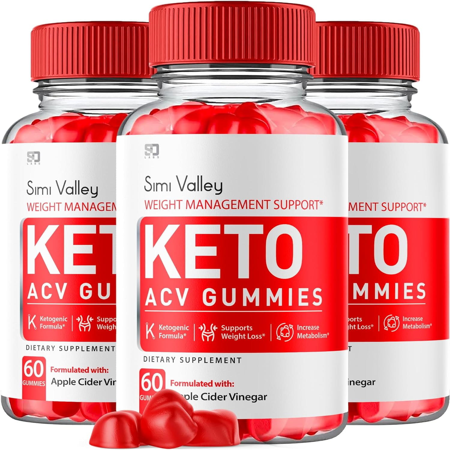 (3 Pack) Simi Valley Keto Gummies, SimiValley Keto ACV Gummies Advanced ...