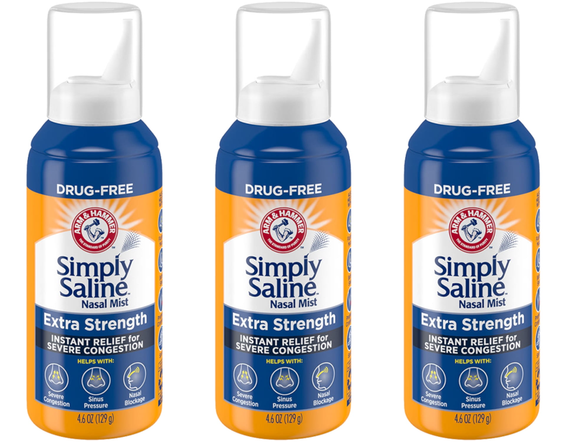 Simply Saline Adult Nasal Mist - Extra Strength Sinus Rinse ...