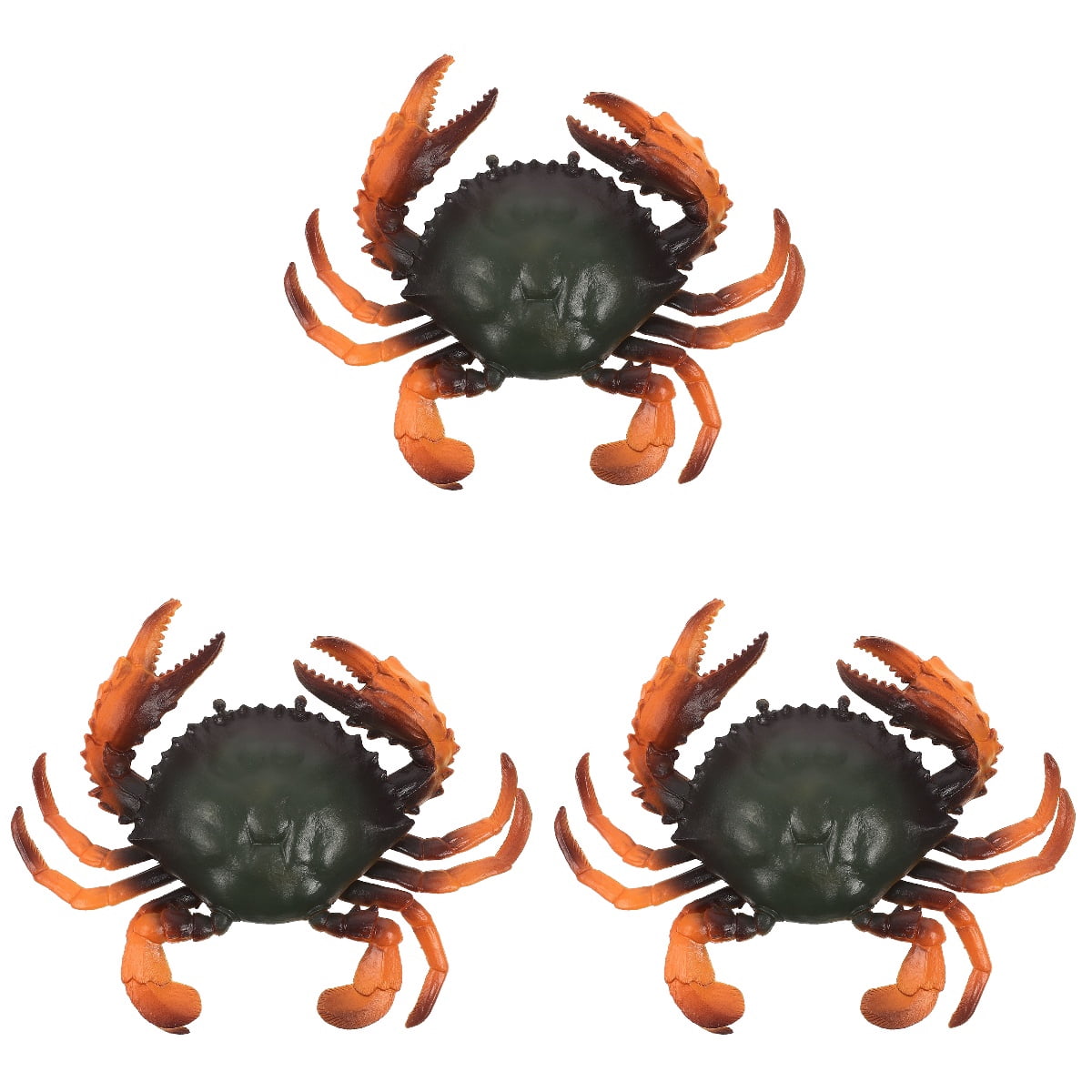 3 Pack Simulation Crab Model Mini Toys Kids Sea Animal Child - Walmart.com